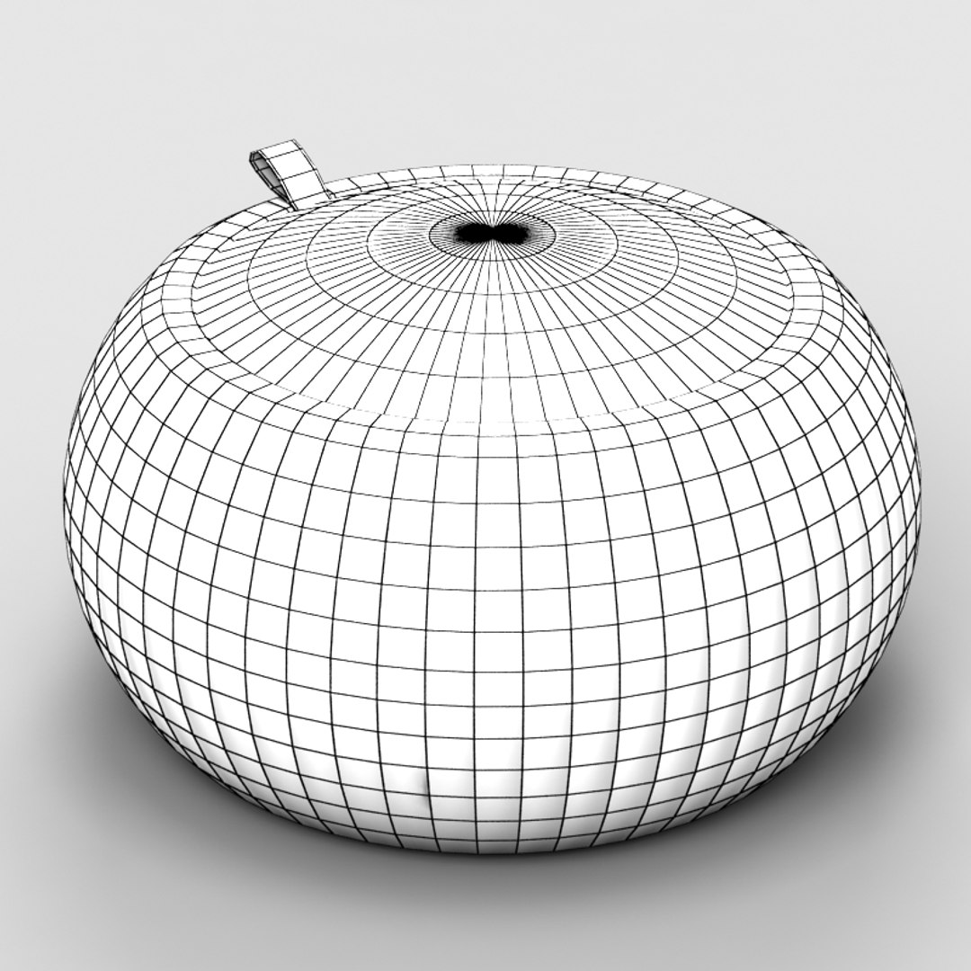pouf 3d model