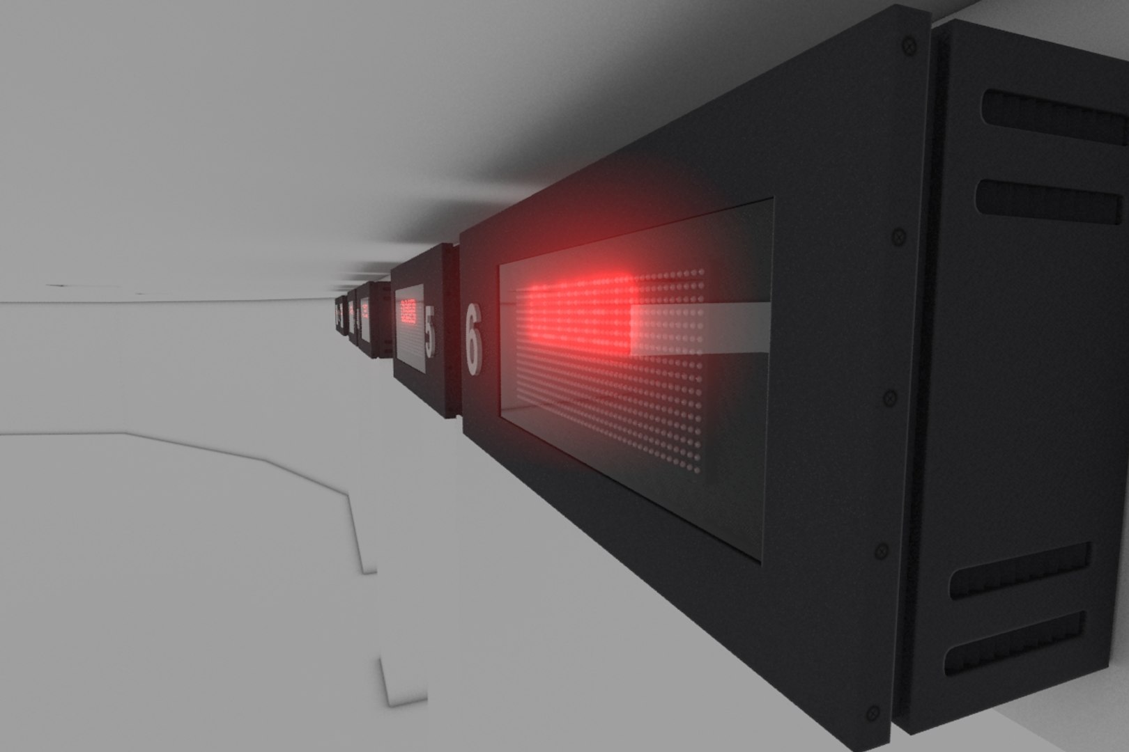 3d Model Led Display Board