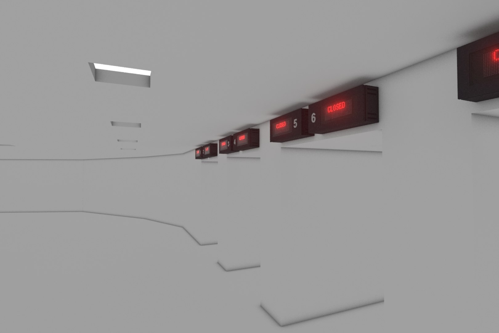 3d Model Led Display Board