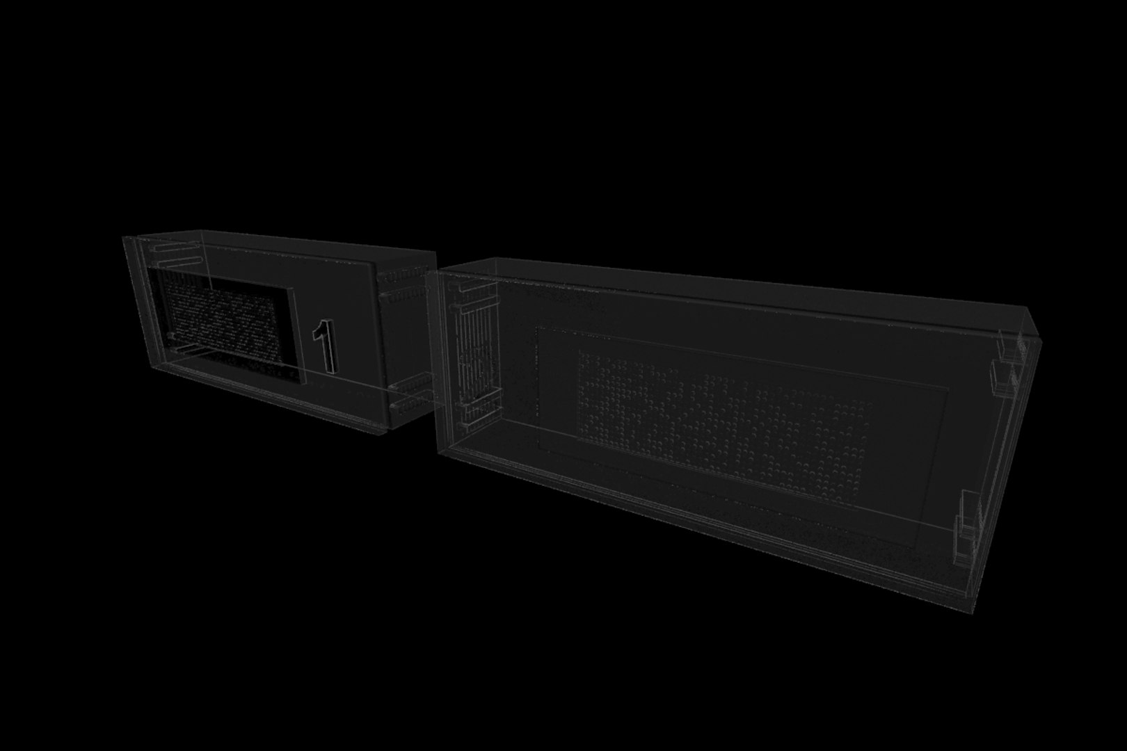 3d Model Led Display Board