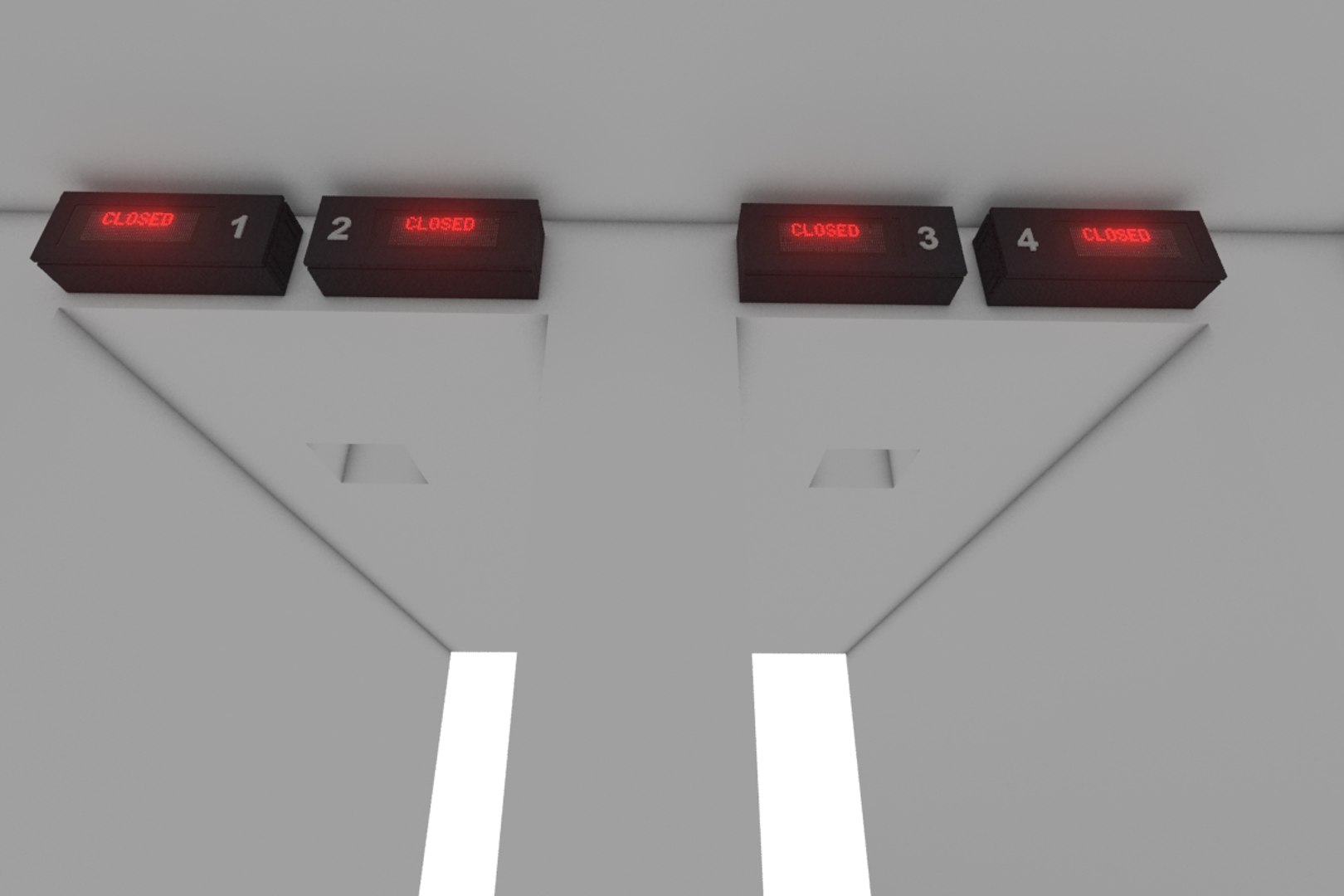 3d Model Led Display Board