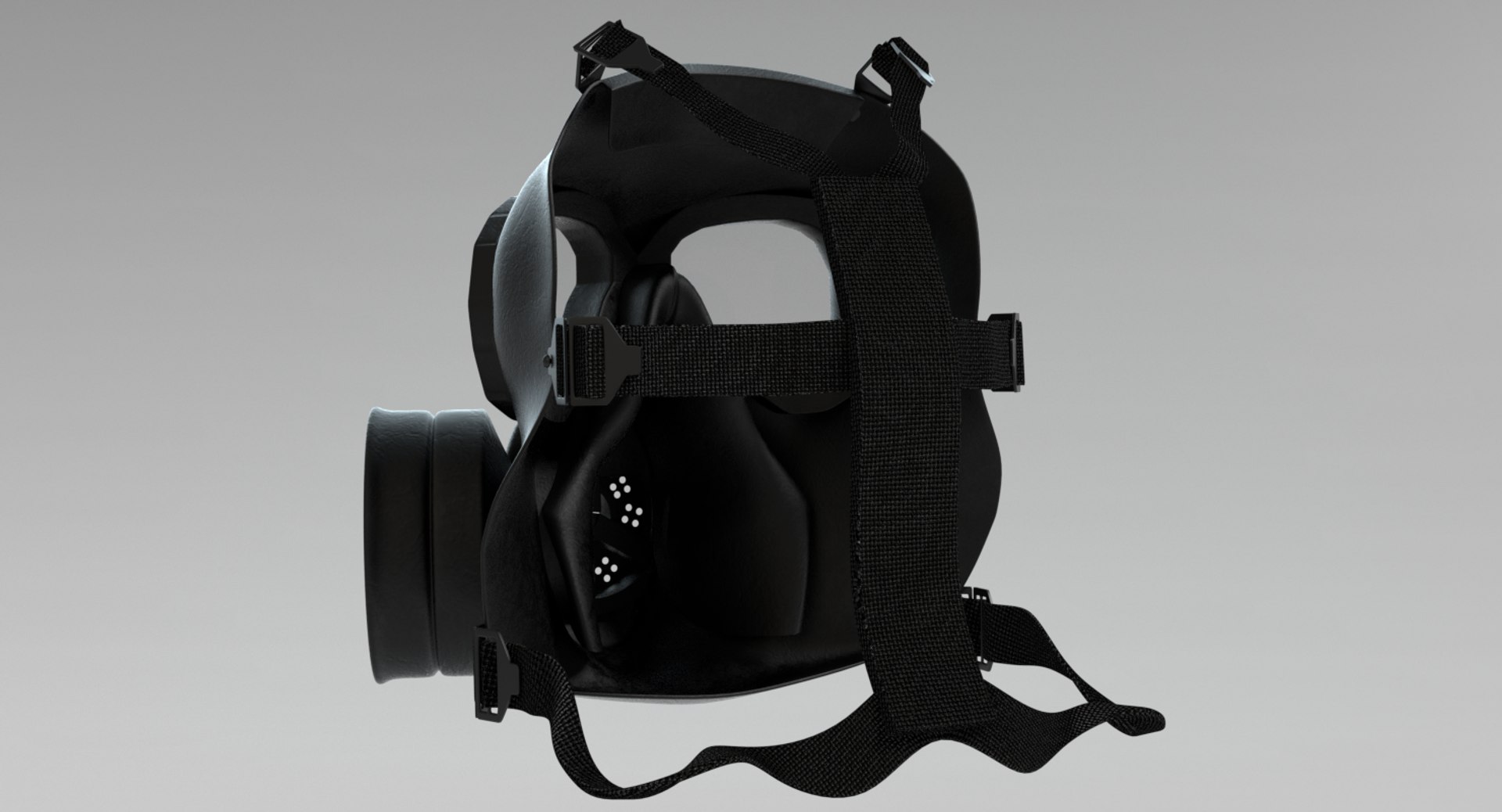Gas Mask 3d Model