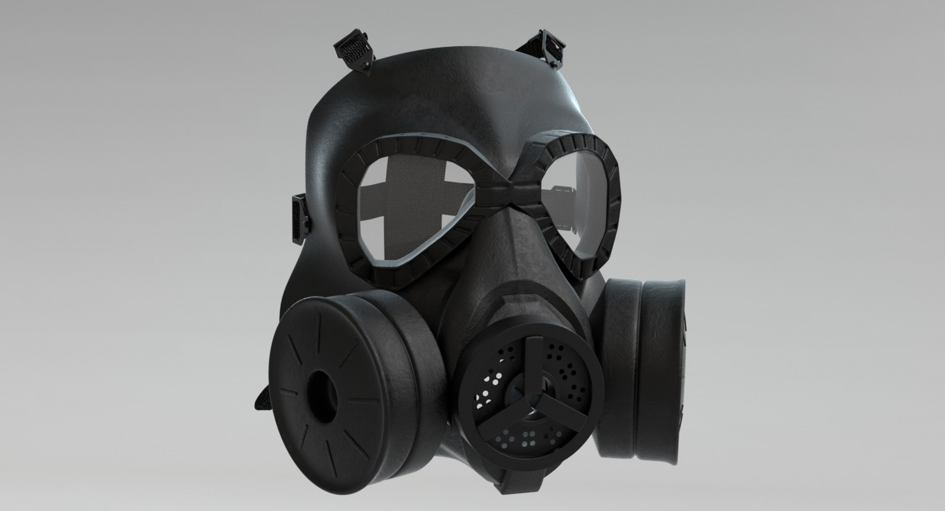 Gas Mask 3d Model