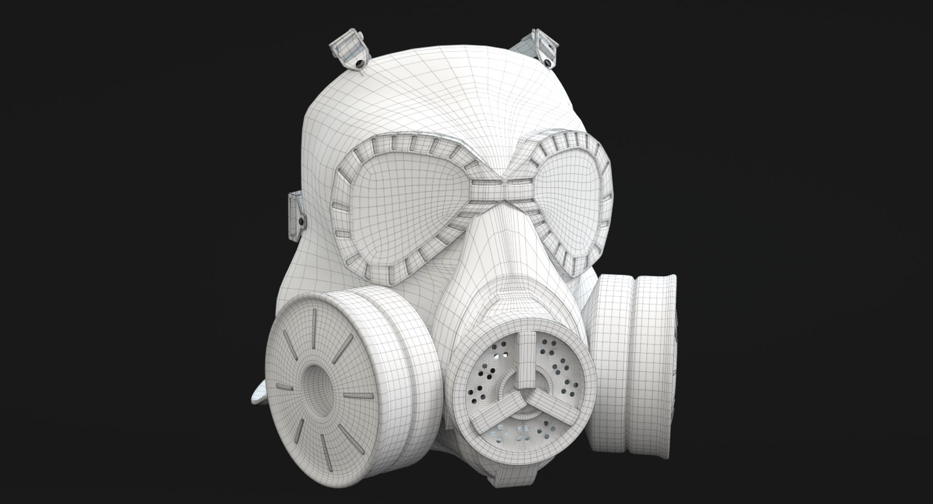Gas Mask 3d Model
