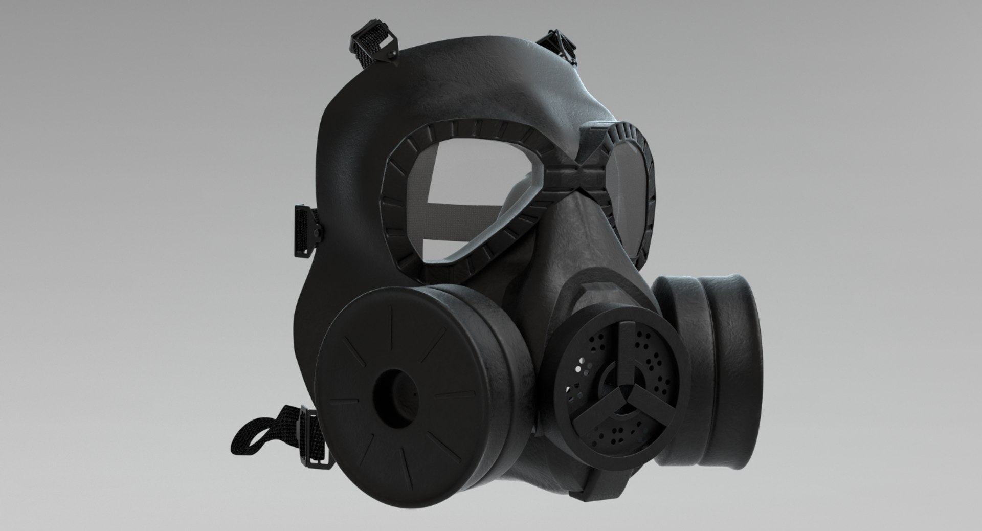 Gas Mask 3d Model