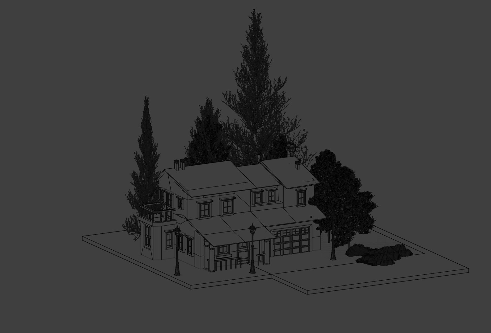 ENVIRONMENT US HOME 3D Model - TurboSquid 2239481