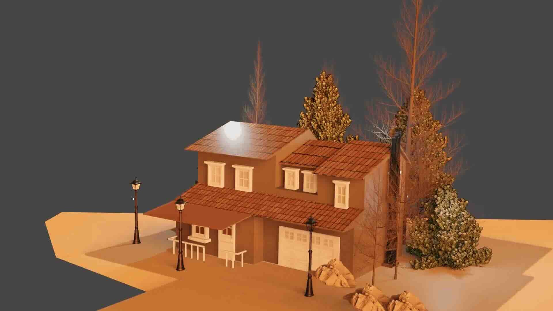 ENVIRONMENT US HOME 3D Model - TurboSquid 2239481