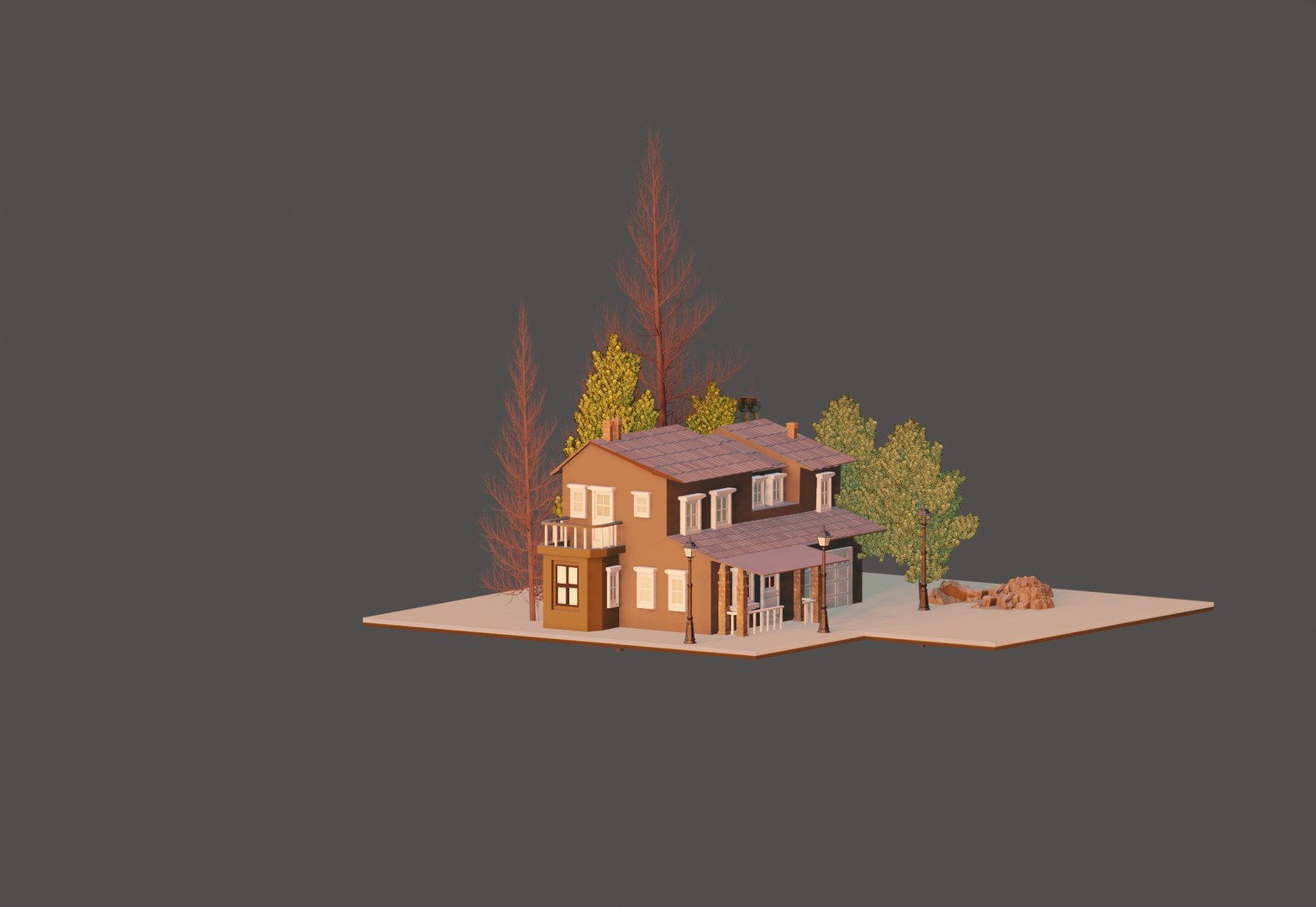 ENVIRONMENT US HOME 3D Model - TurboSquid 2239481