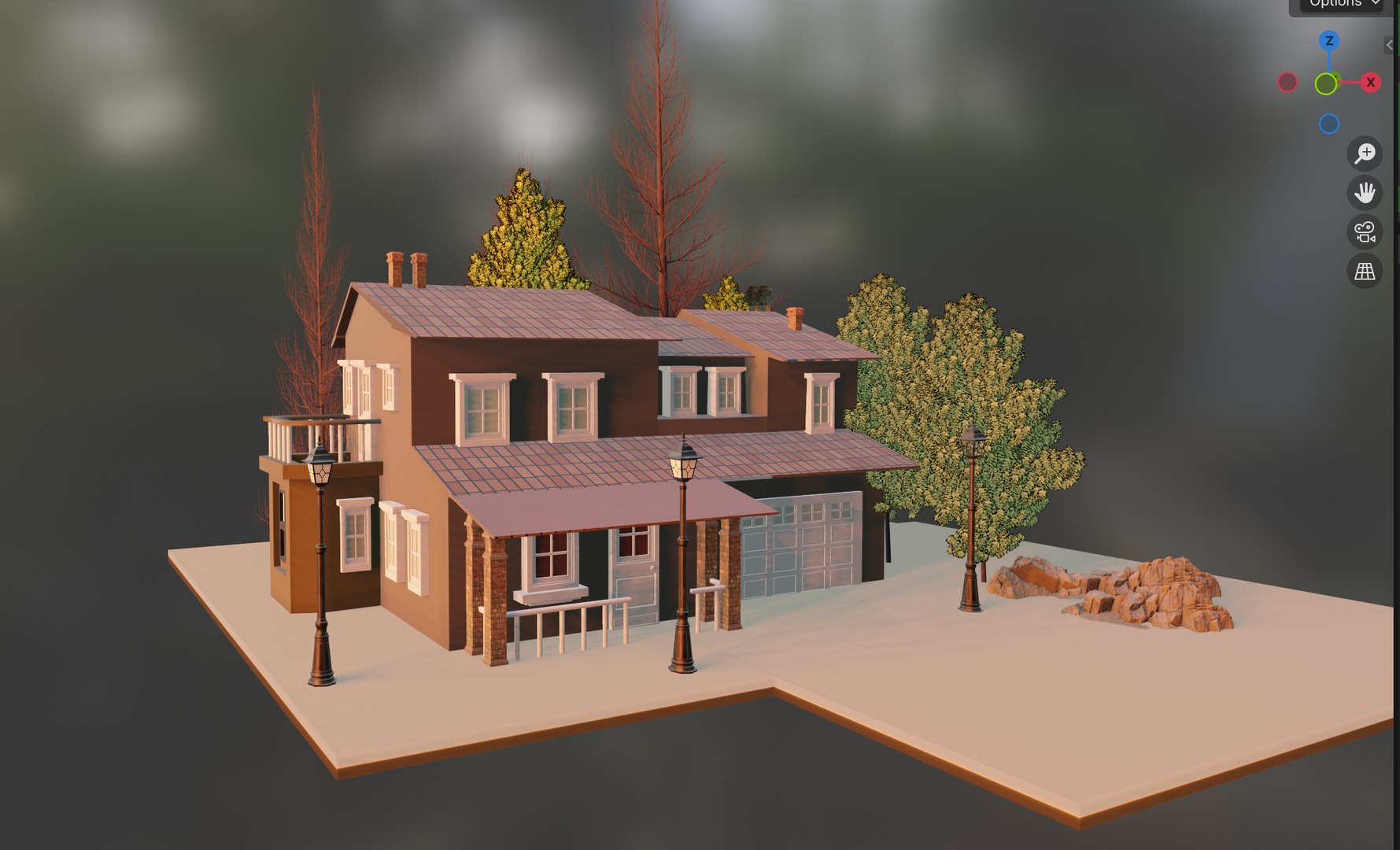 ENVIRONMENT US HOME 3D Model - TurboSquid 2239481