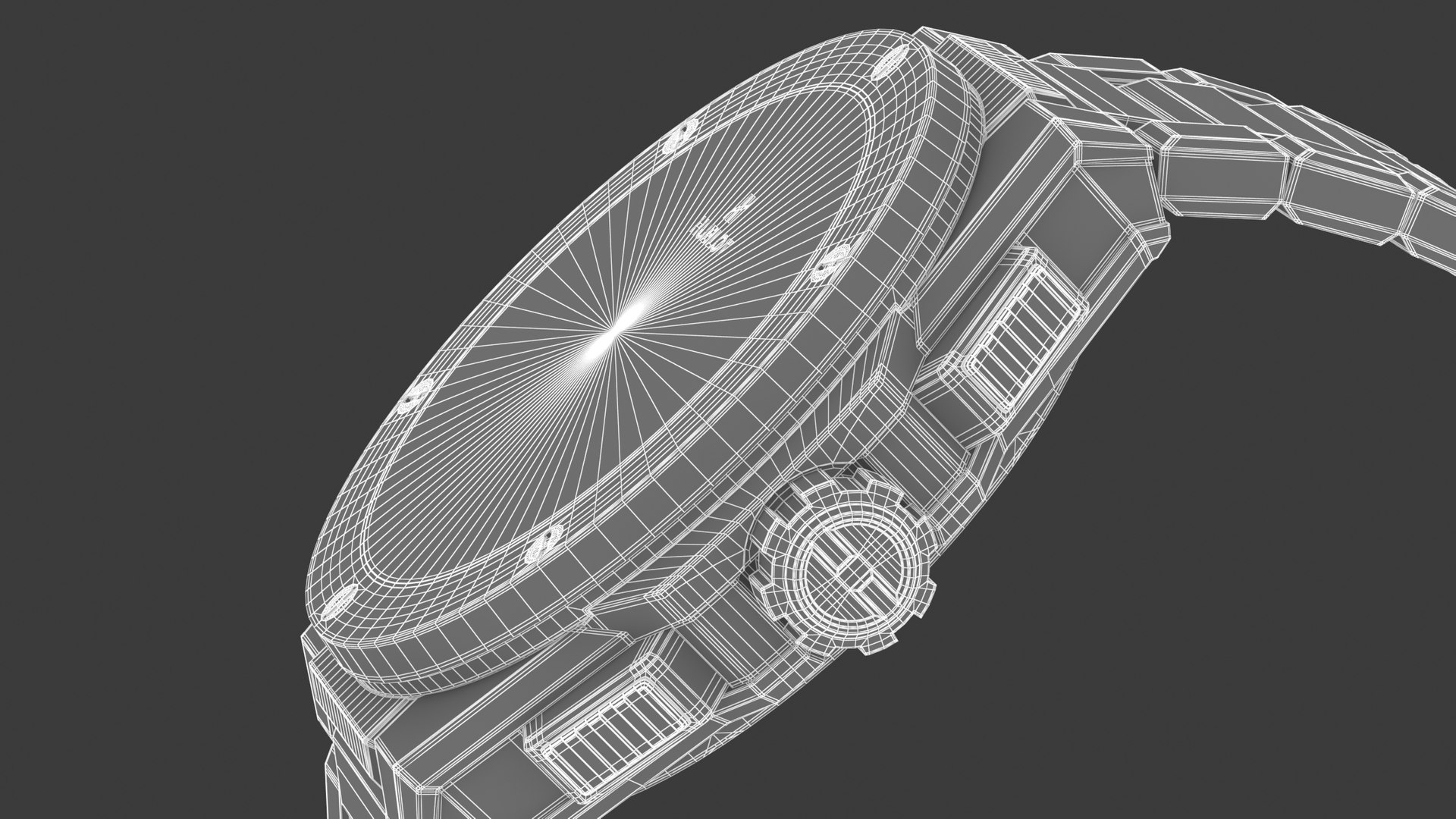 All The Colors Of The Hublot Big Bang Integranted 42mm - 3ds Max ...