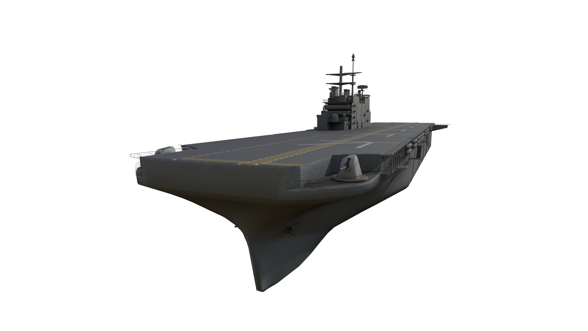 3D Model Tarawa Class - TurboSquid 2200309