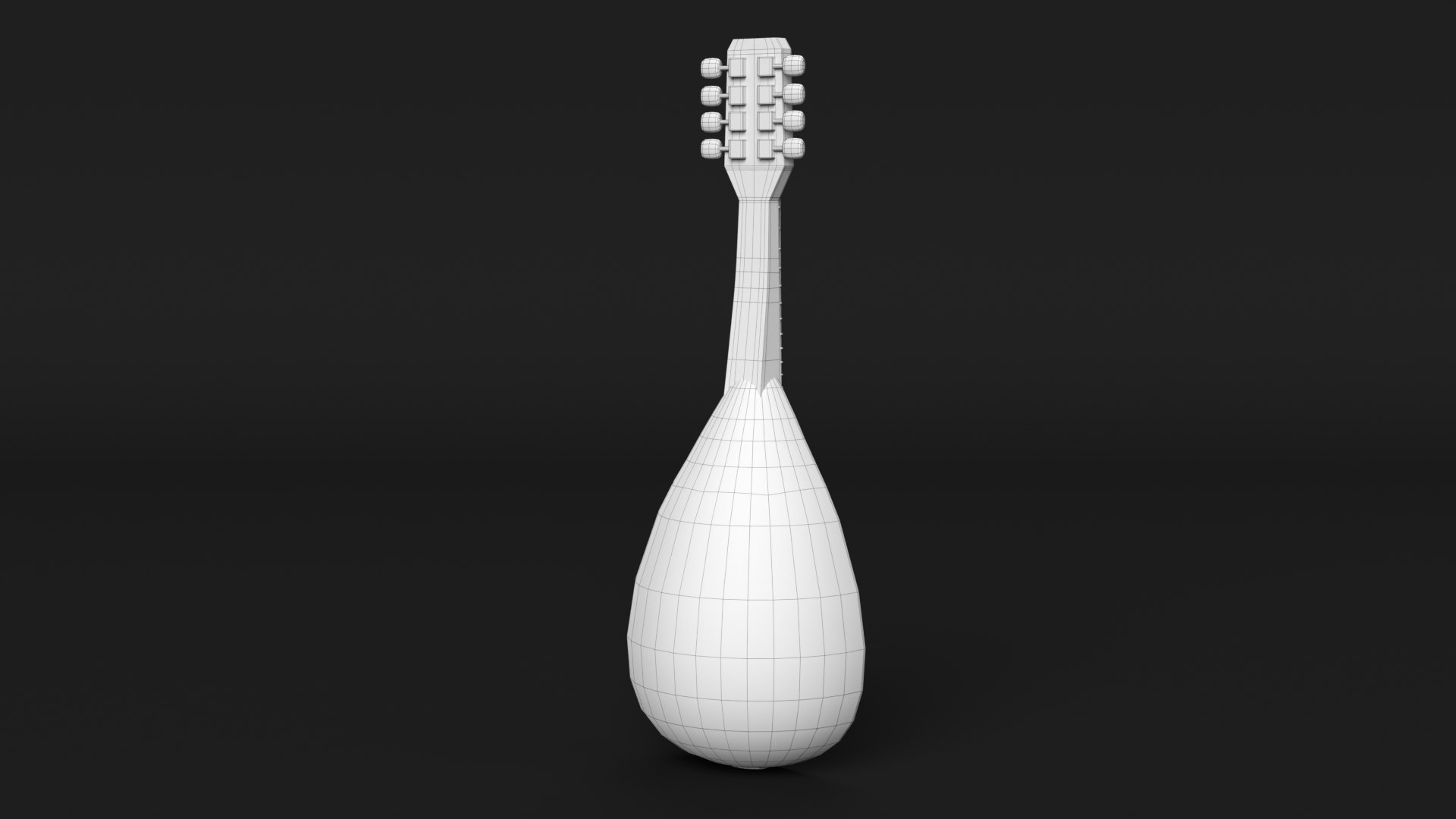 Old Mandolin 3D - TurboSquid 2026228