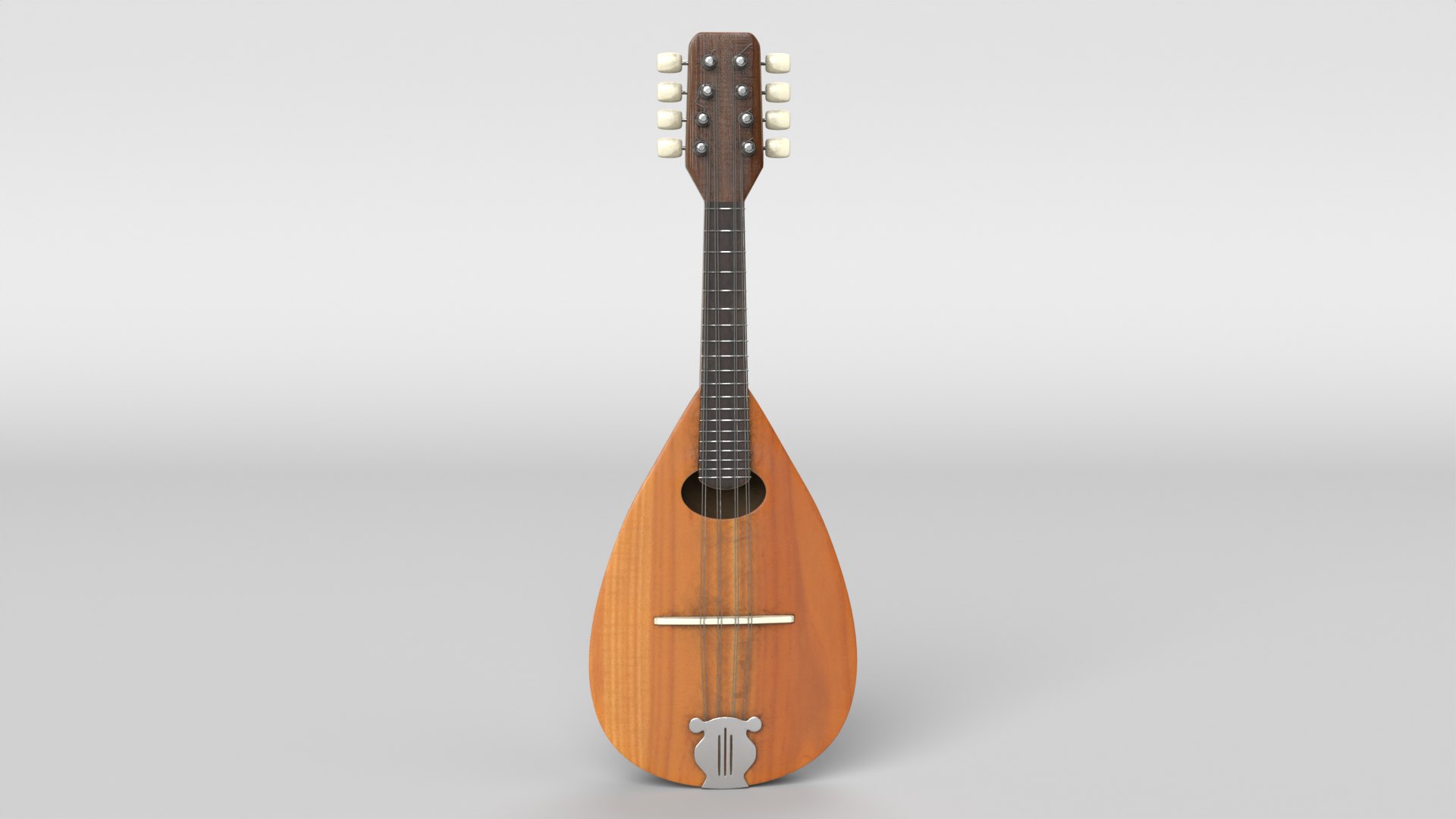 Old Mandolin 3D - TurboSquid 2026228
