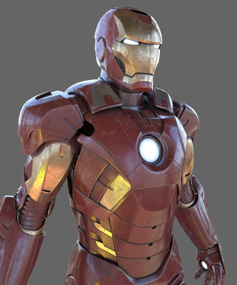 Iron Man Mk7 3D Model - TurboSquid 1170581