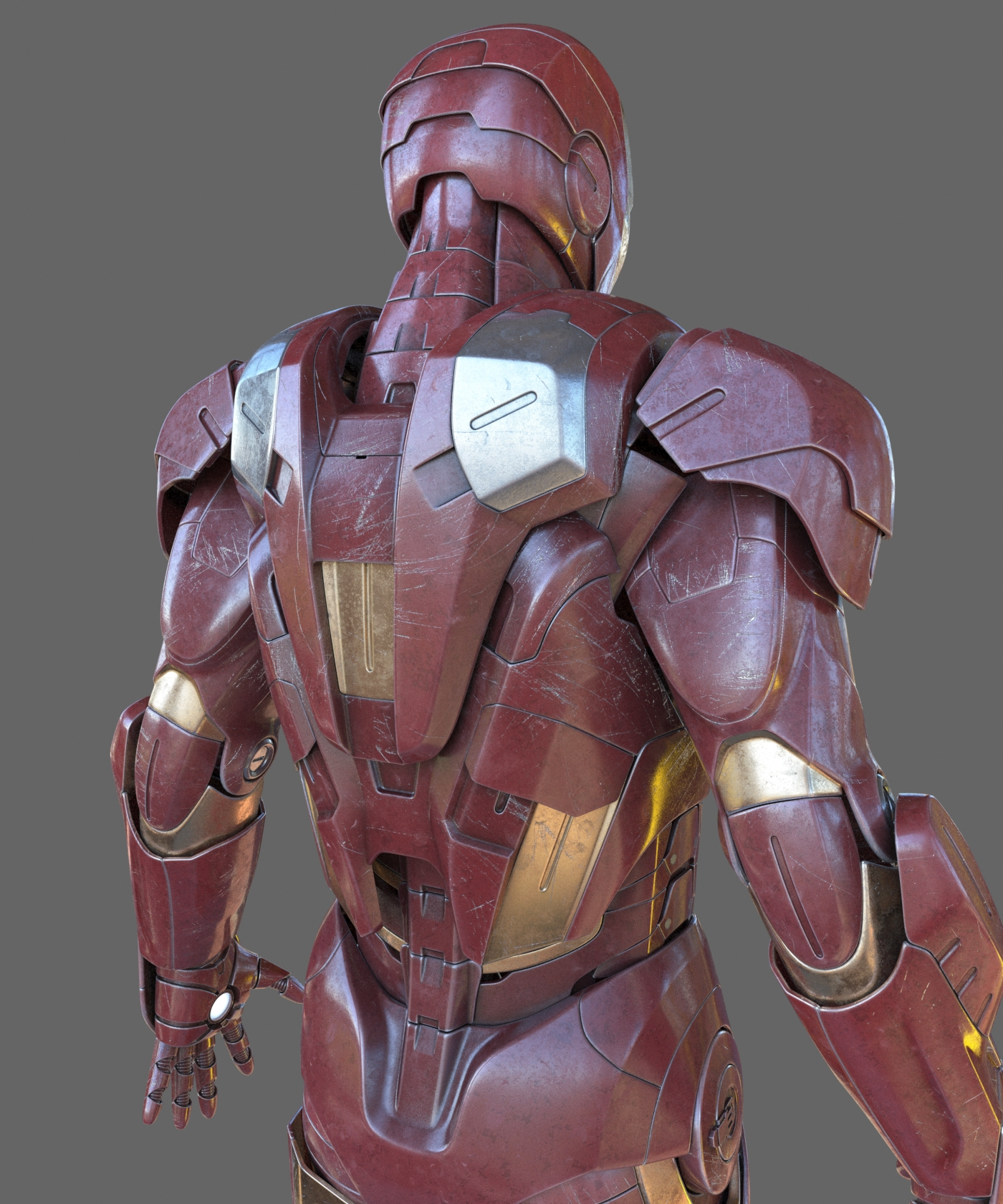Iron man mk7 3D model - TurboSquid 1170581