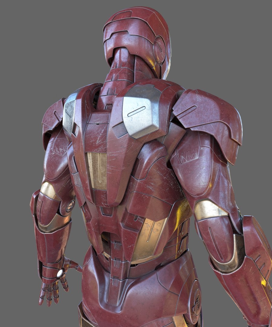 Iron Man Mk7 3D Model - TurboSquid 1170581