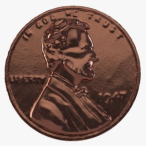 3D Penny Models - Browse & Download Formats - TurboSquid