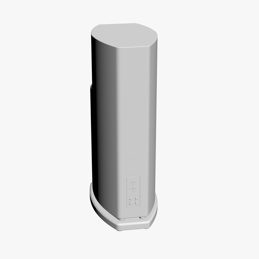 Canton Reference 1K Piano Gloss White 3D - TurboSquid 2112798