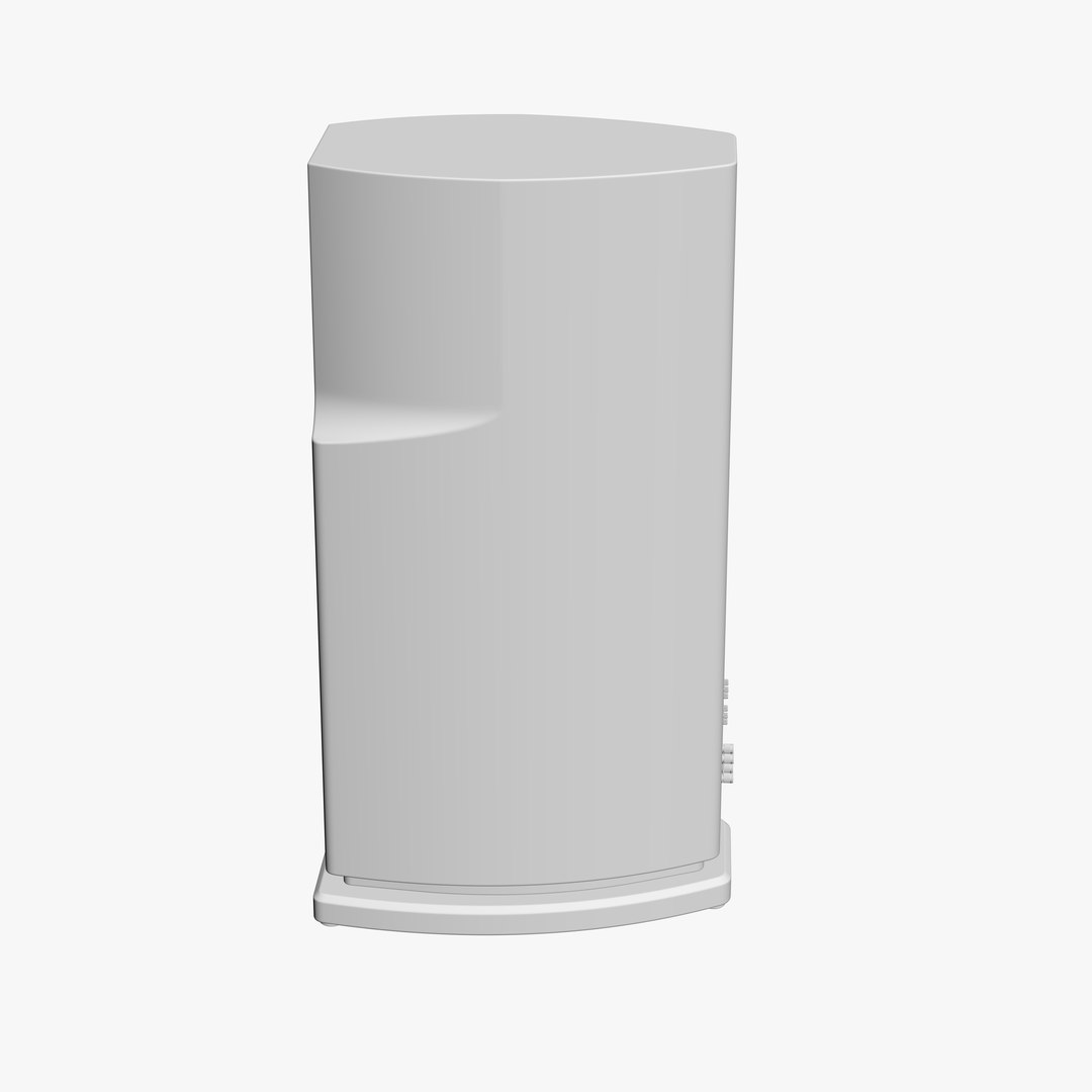 Canton Reference 1K Piano Gloss White 3D - TurboSquid 2112798