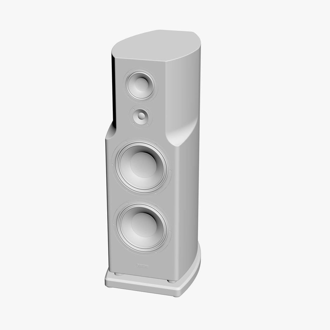 Canton Reference 1K Piano Gloss White 3D - TurboSquid 2112798