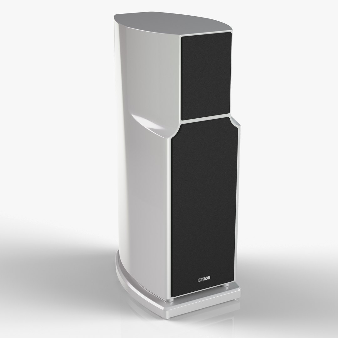 Canton Reference 1K Piano Gloss White 3D - TurboSquid 2112798