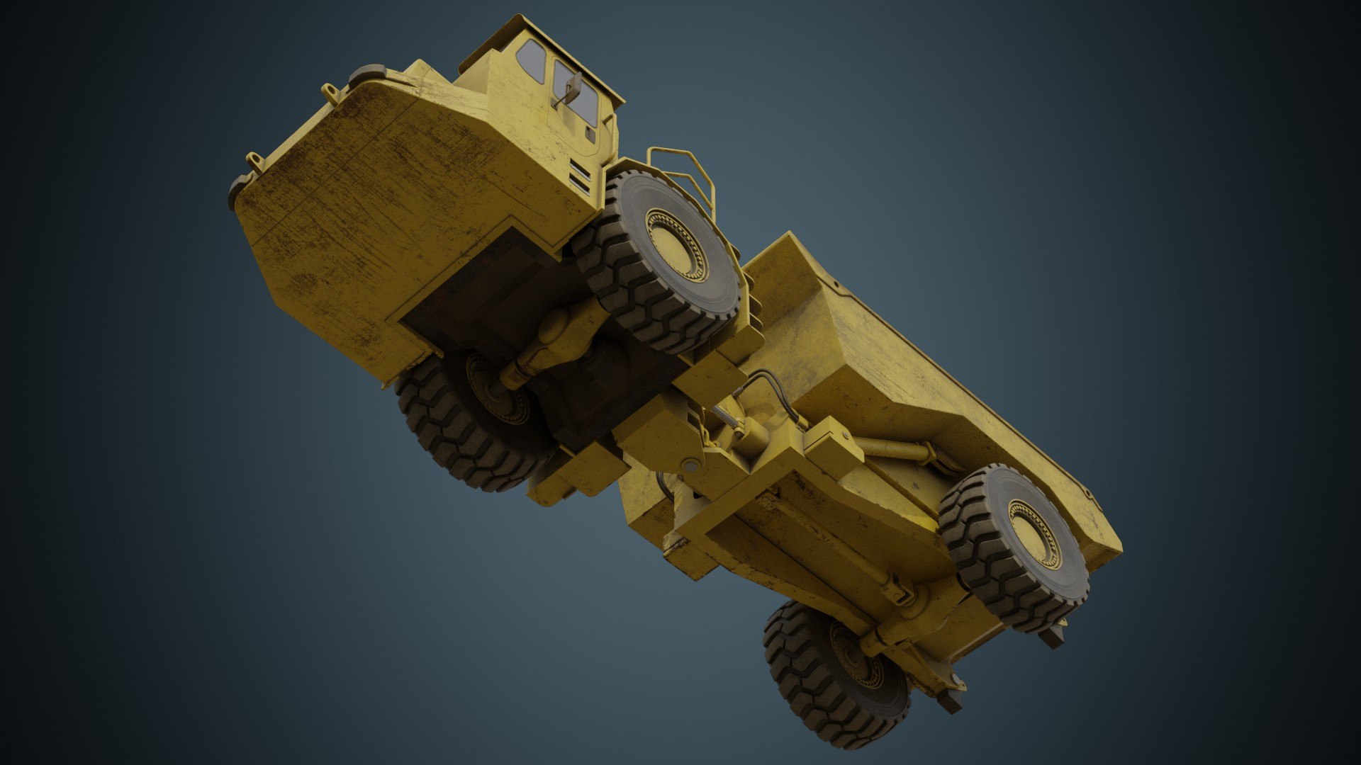 3D Mining Truck 1B Model - TurboSquid 2200794