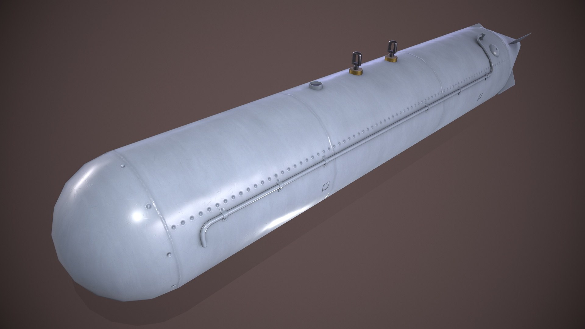 Aircraft External Fuel Tank 3D Model - TurboSquid 1944436