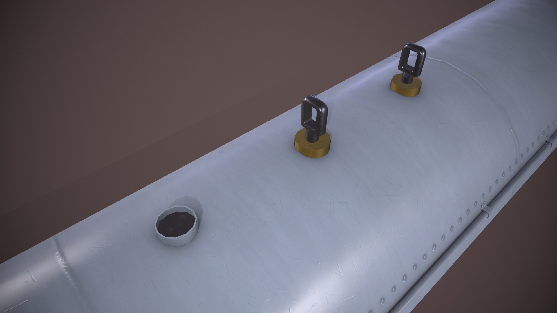 Aircraft External Fuel Tank 3D Model - TurboSquid 1944436