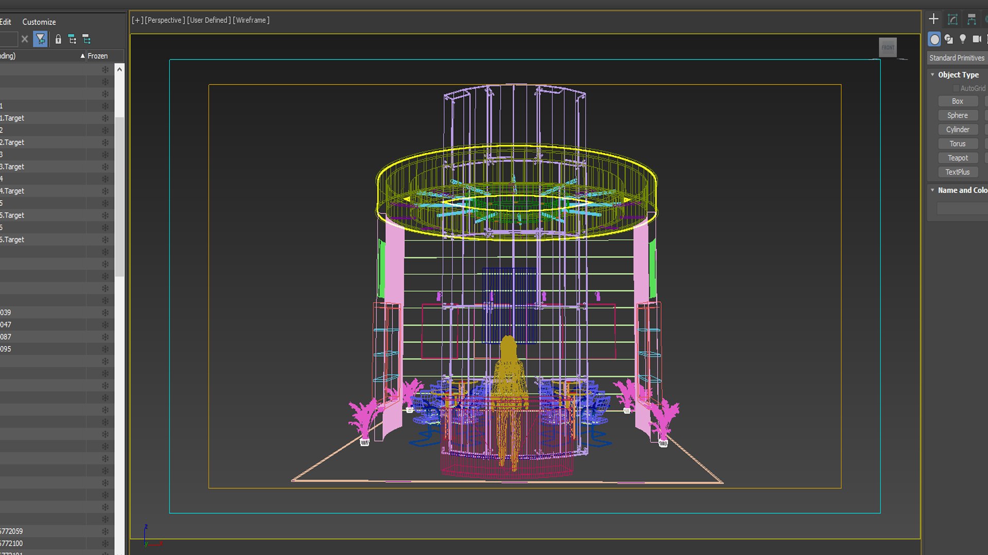 3D 3 Side Open Stand Model - TurboSquid 1995705