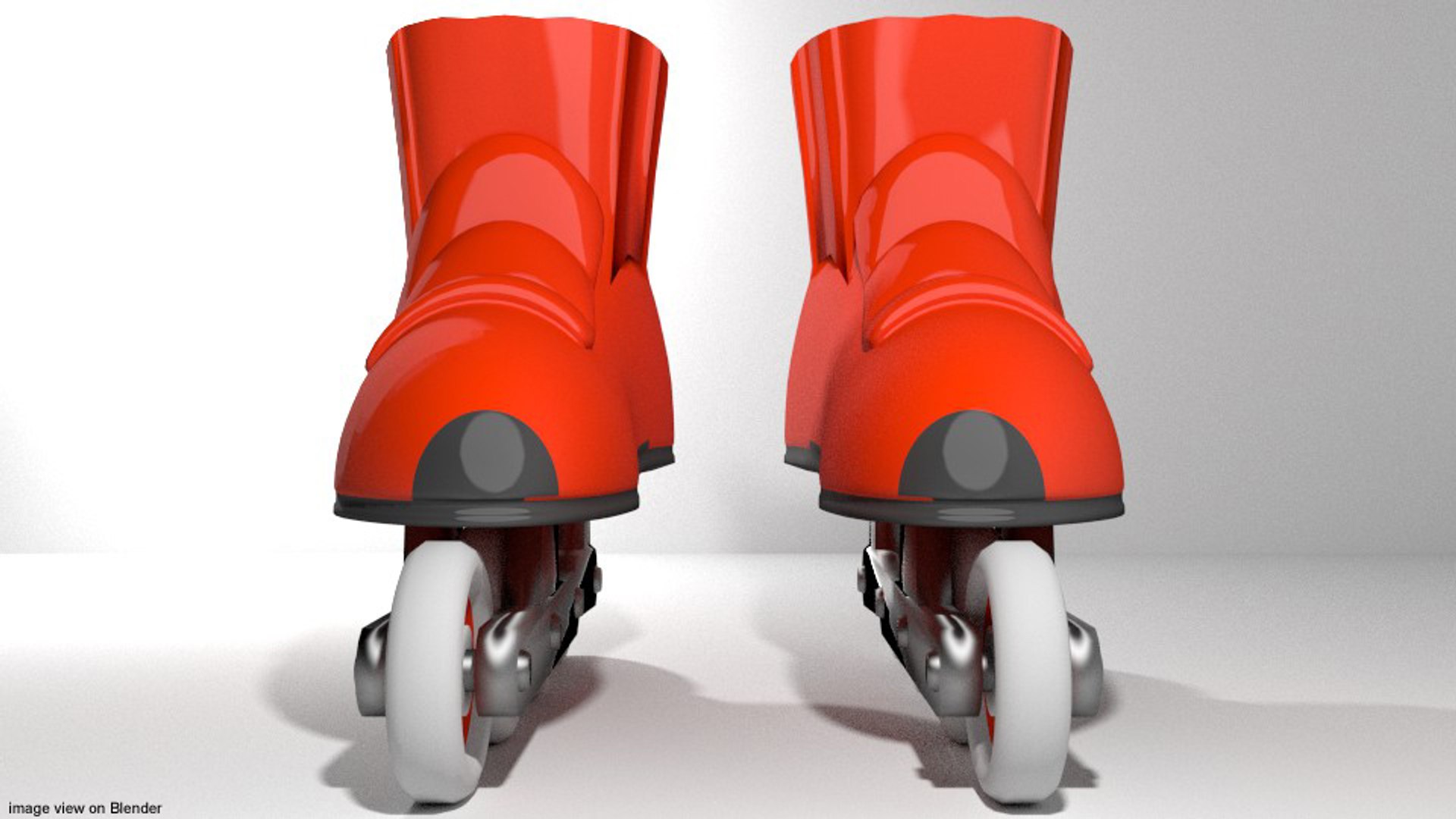 Inline Skate 3d Model