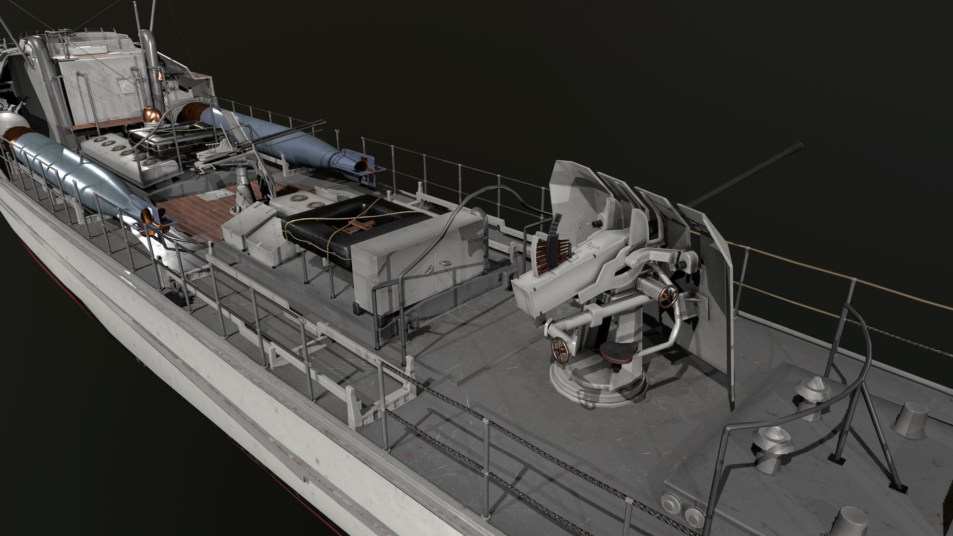 Boat Torpedo 3D Model - TurboSquid 1643181