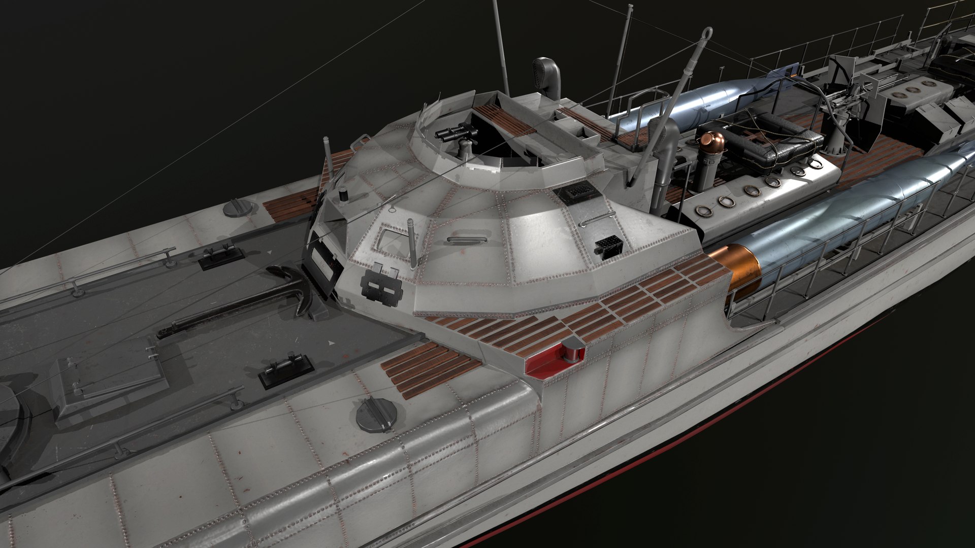 Boat Torpedo 3D Model - TurboSquid 1643181