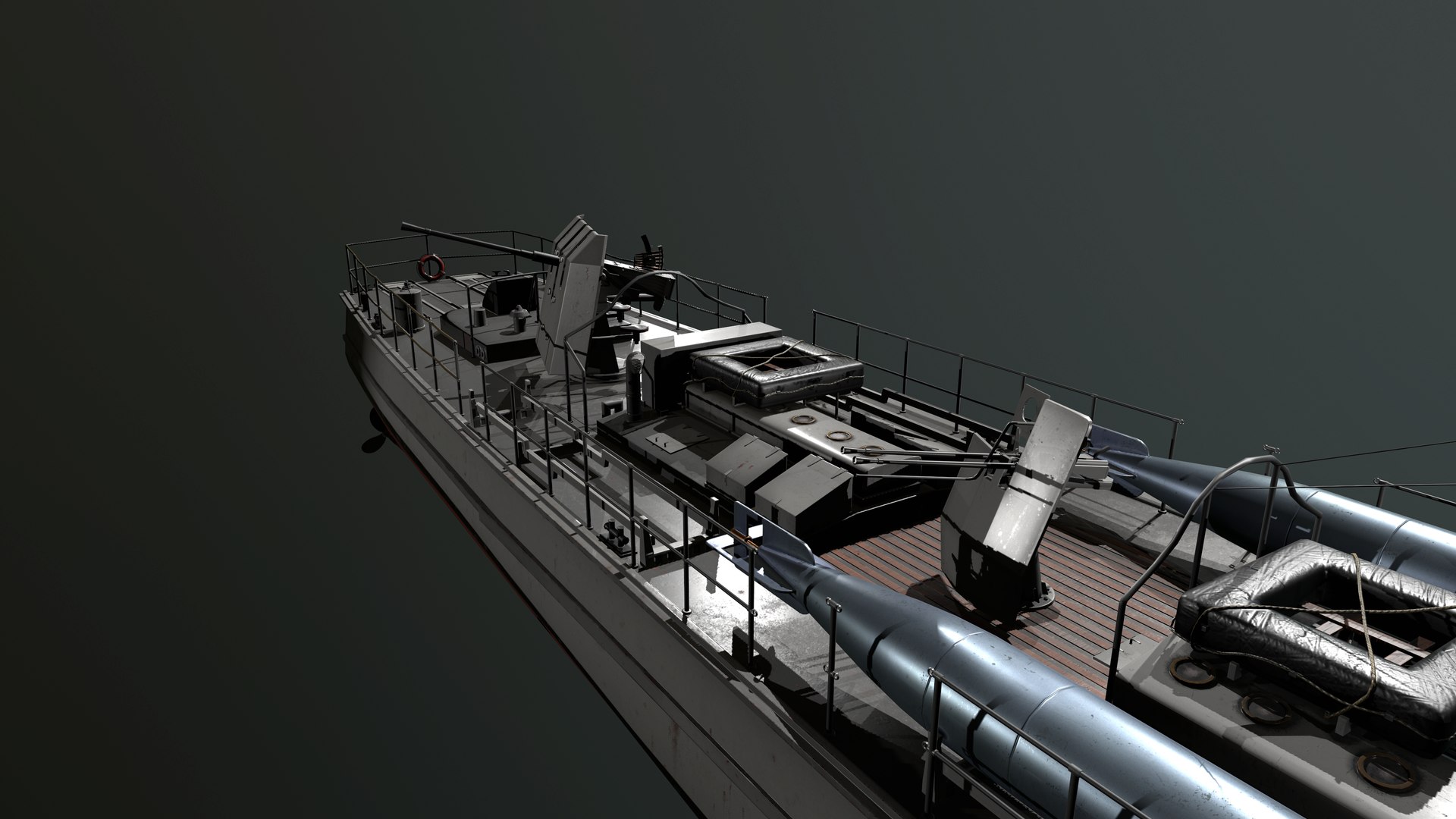 Boat Torpedo 3D Model - TurboSquid 1643181