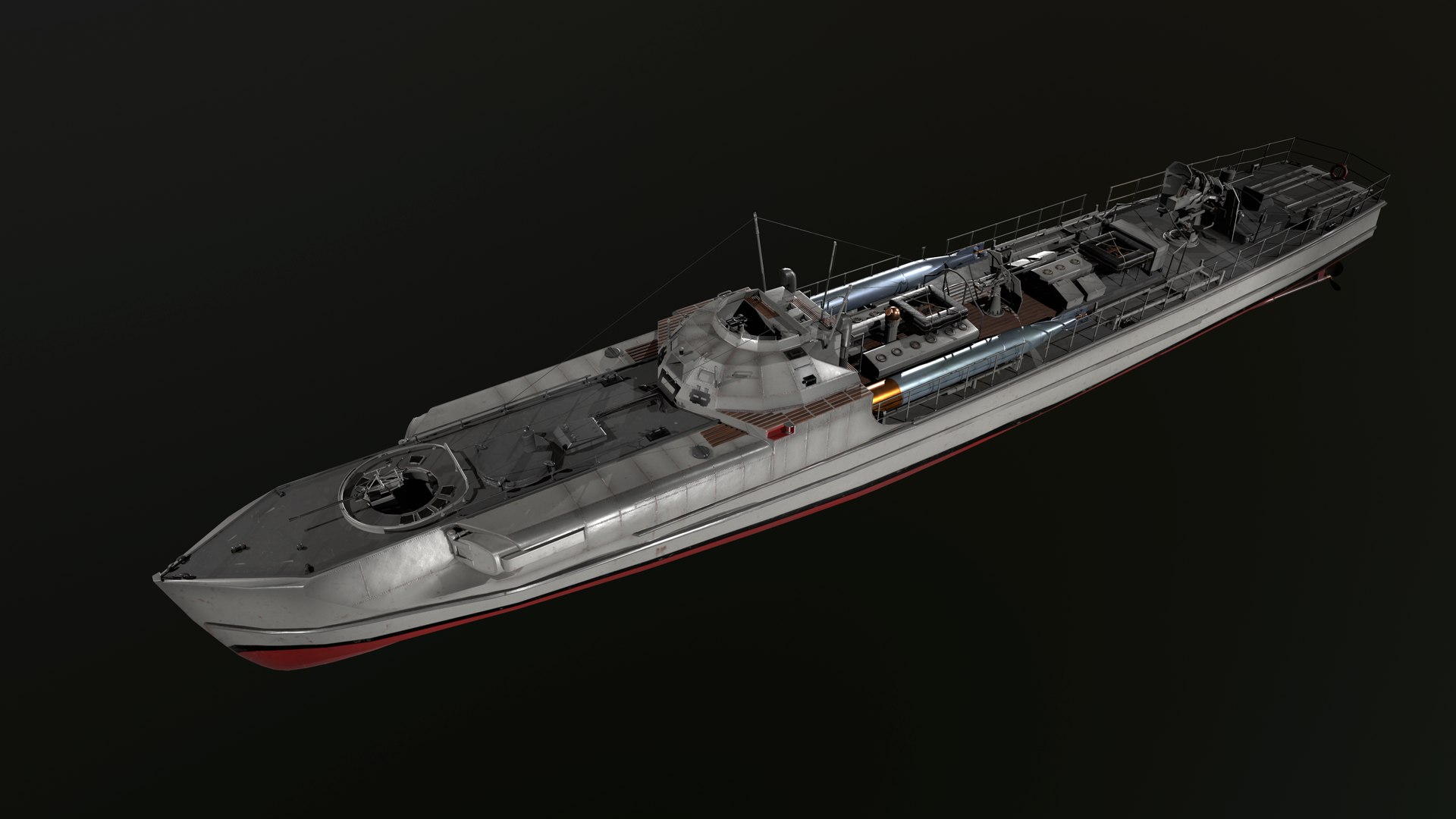 Boat Torpedo 3D Model - TurboSquid 1643181