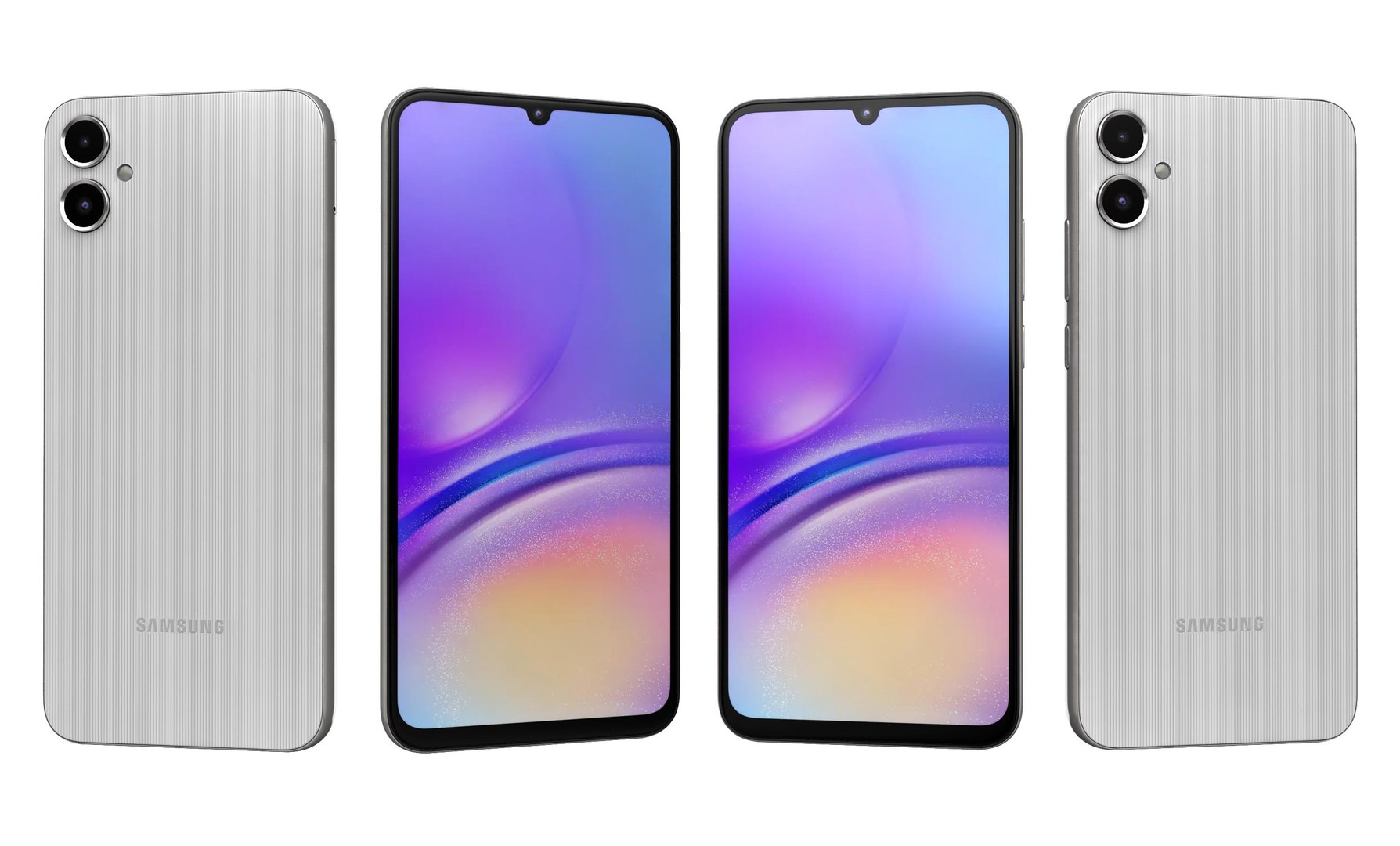 Samsung Galaxy A05 White Model - TurboSquid 2133486