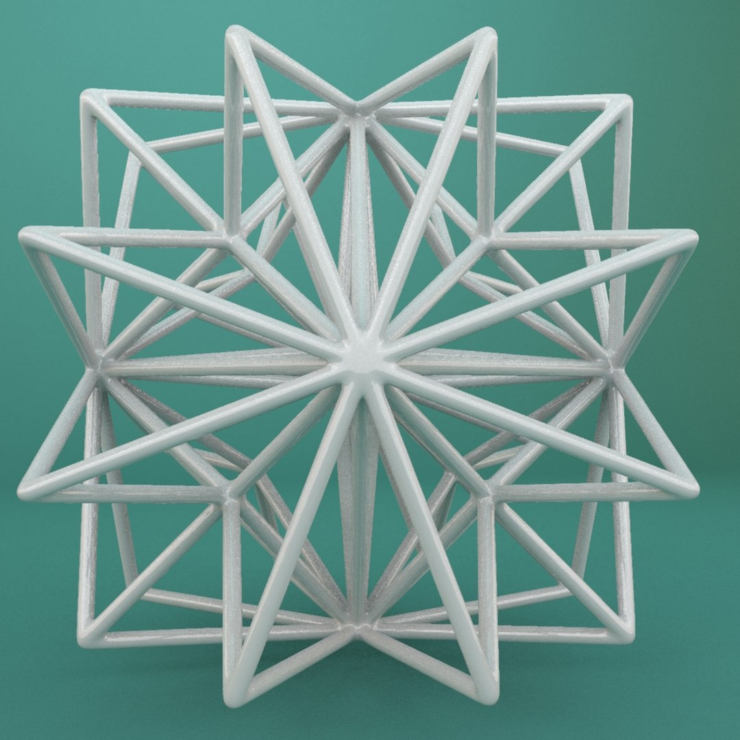 3d Model Geometric Shape