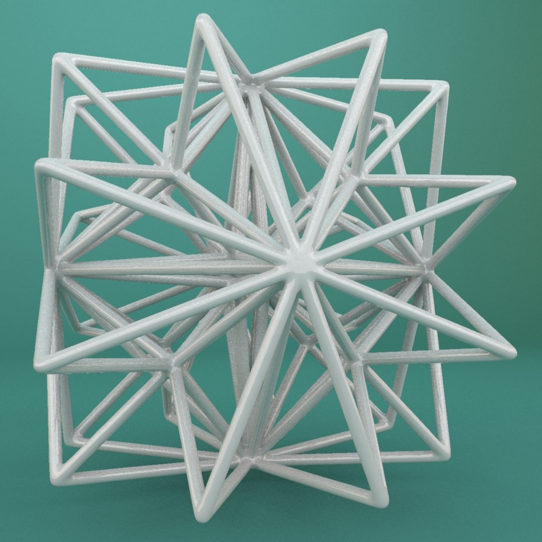 3d Model Geometric Shape