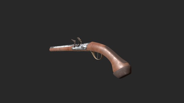 Musket Pistol 3D Models for Download | TurboSquid