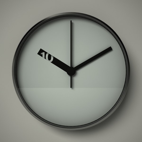c4d extra normal wall clock