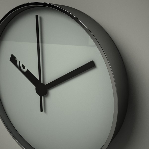 c4d extra normal wall clock