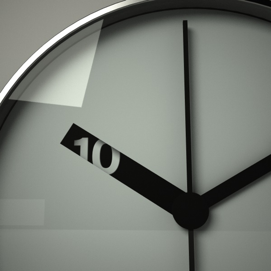 c4d extra normal wall clock