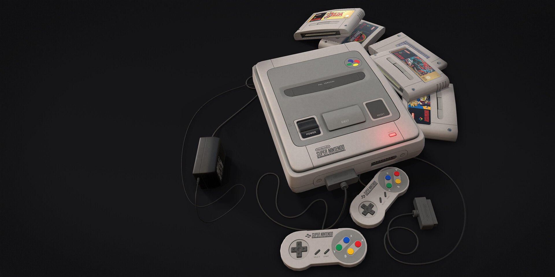 3D Model Super Nintendo - TurboSquid 1496275