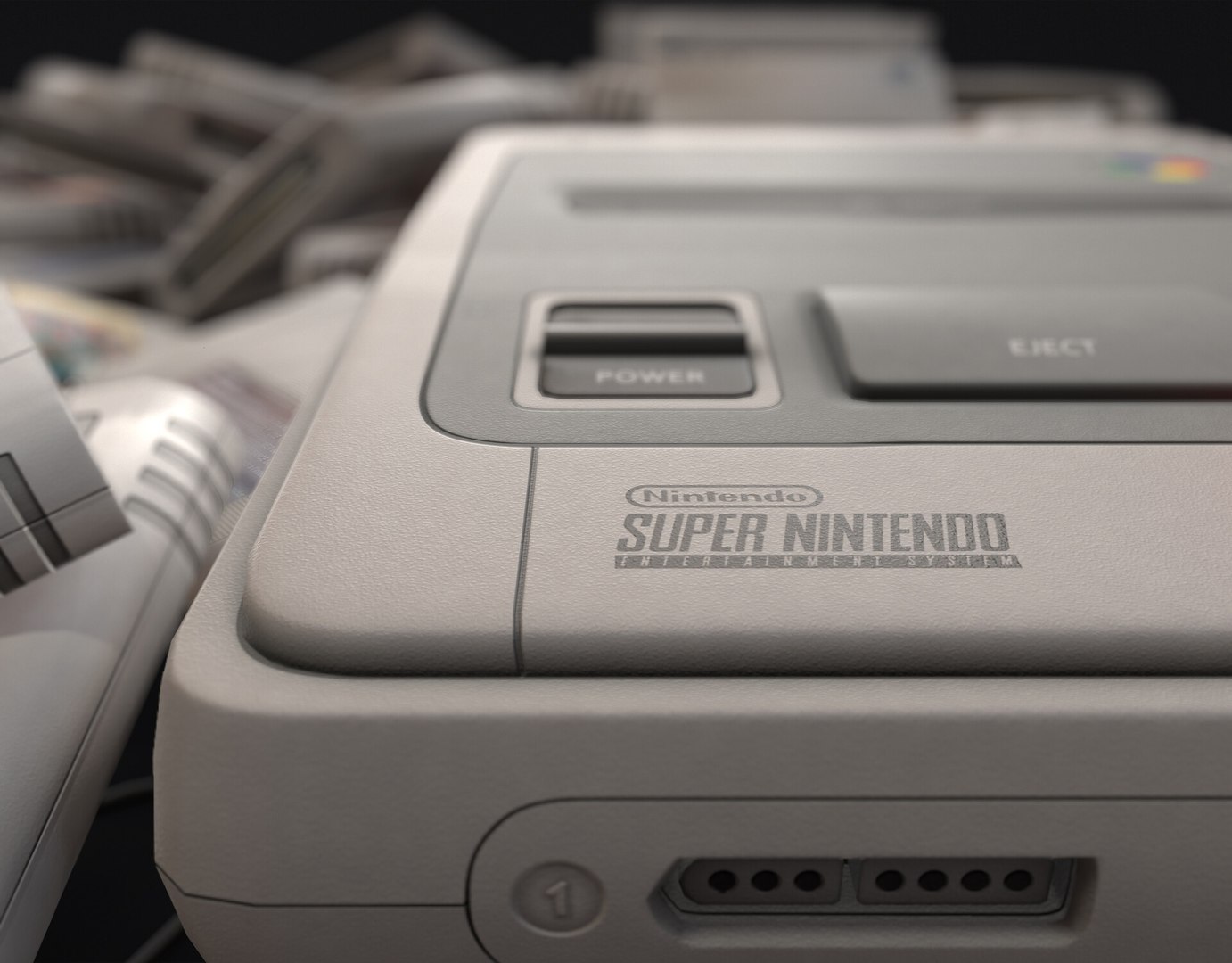 3D Model Super Nintendo - TurboSquid 1496275