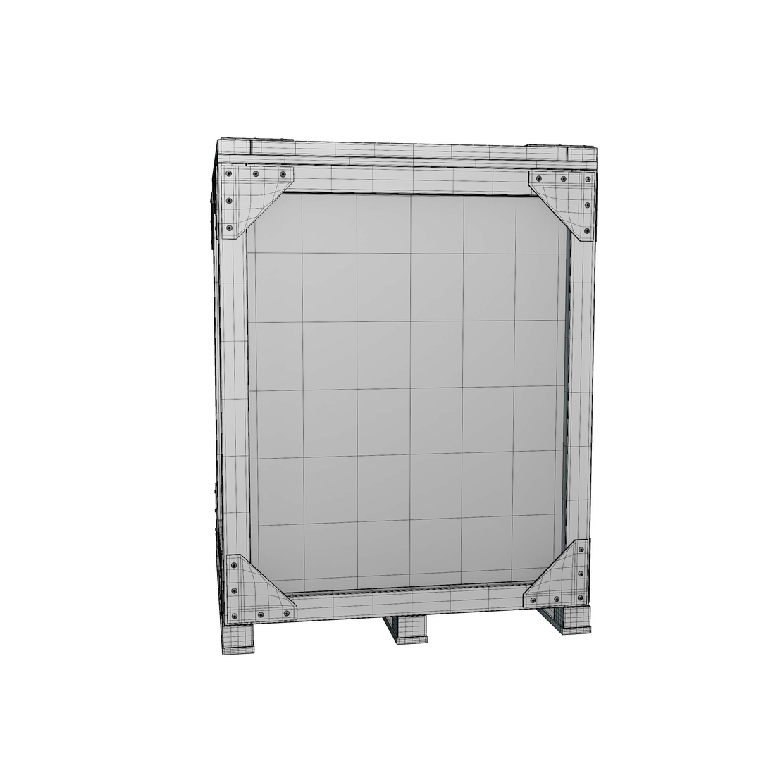 3D Wood OSB Crate - TurboSquid 1806859