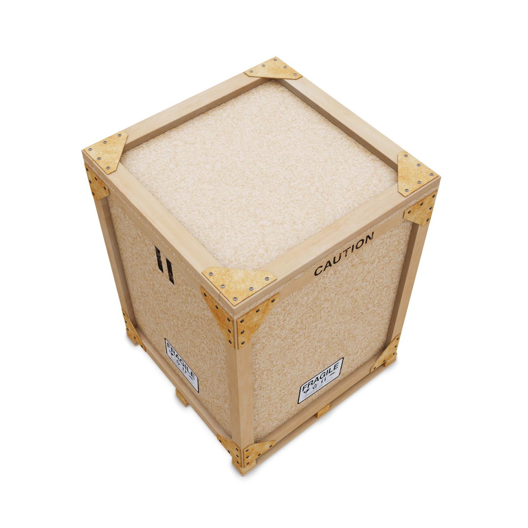 3D Wood OSB Crate - TurboSquid 1806859