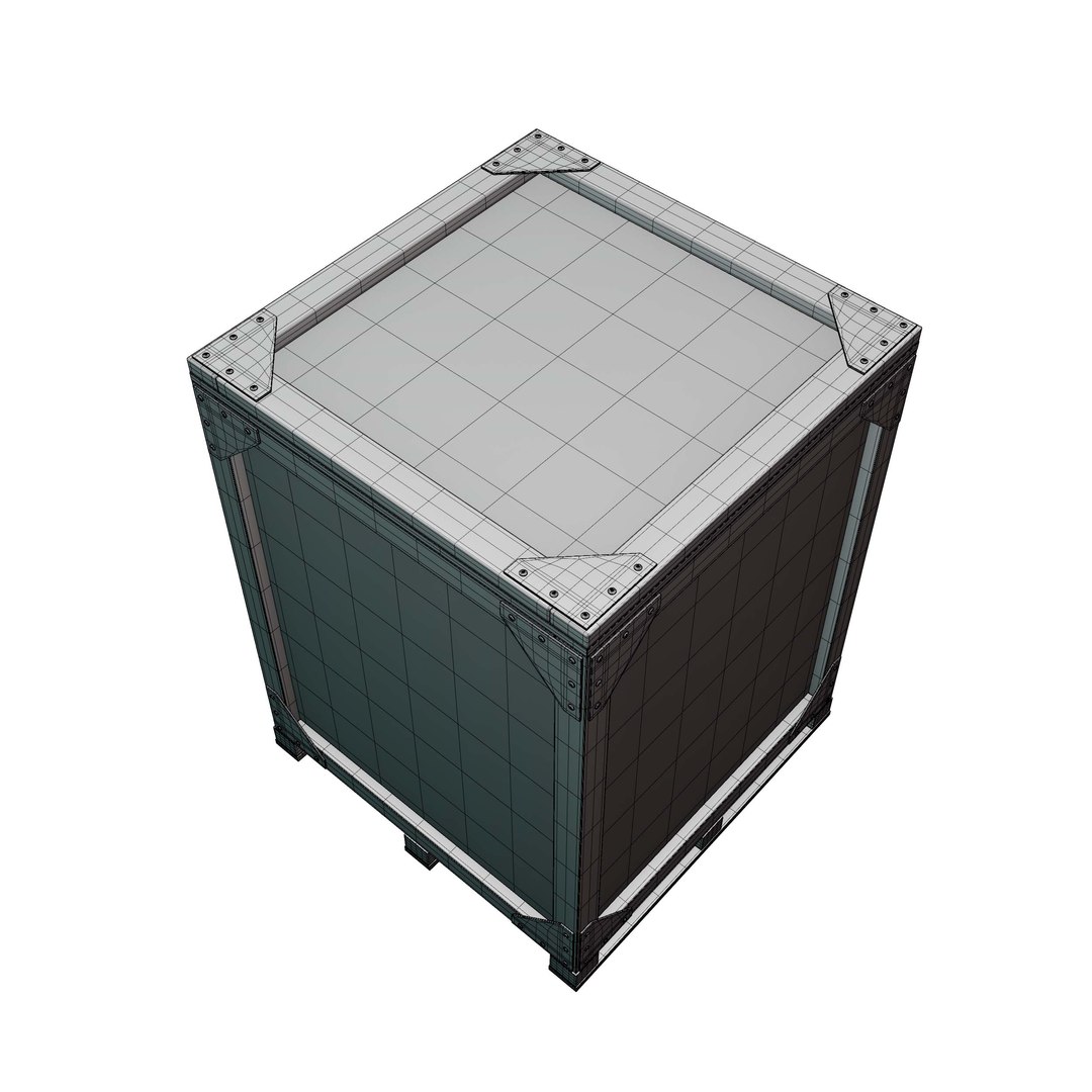 3D Wood OSB Crate - TurboSquid 1806859