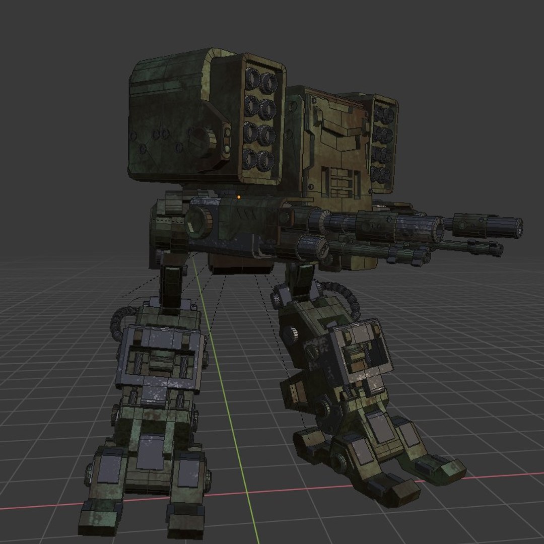 Mech Destroyer Walker 3D - TurboSquid 1557794
