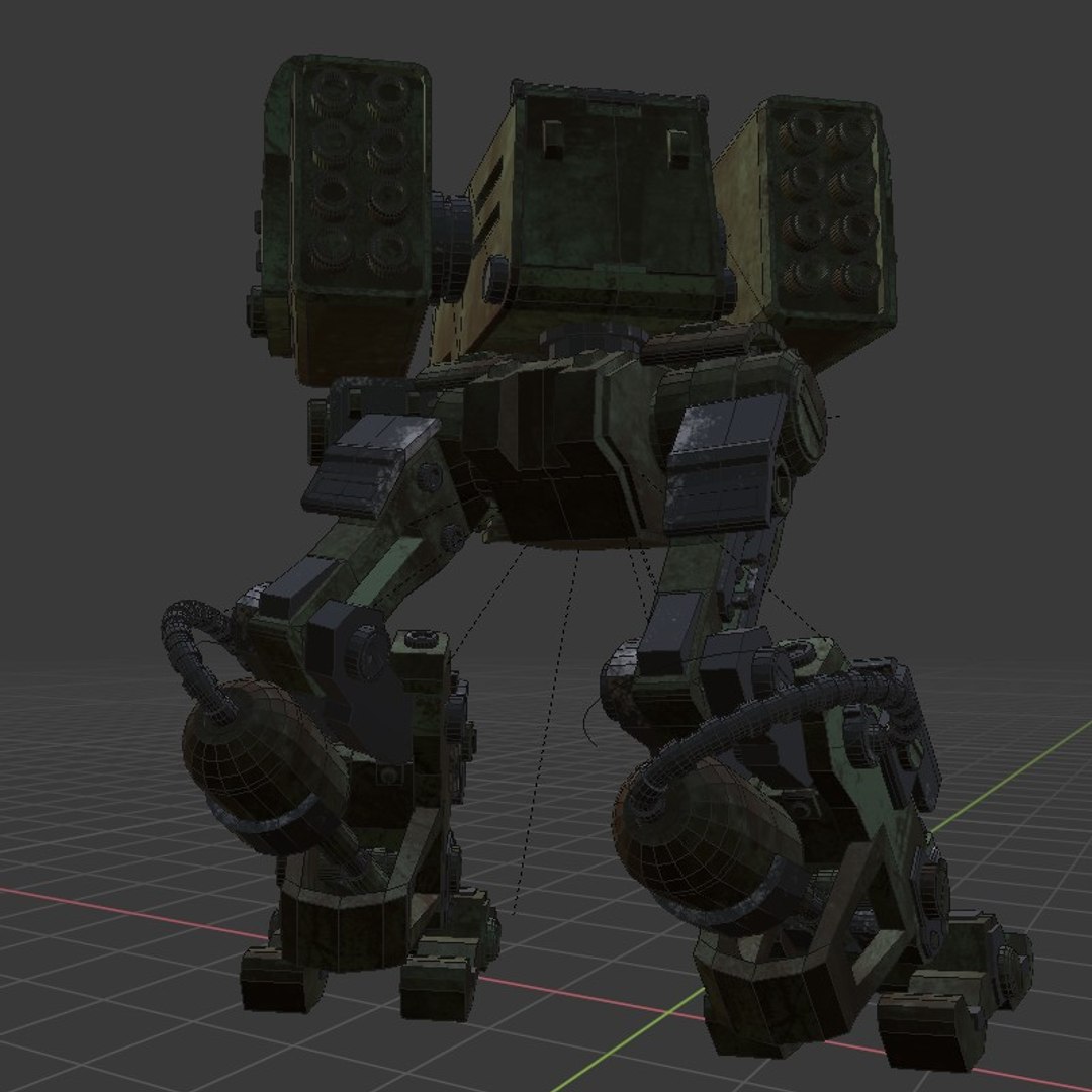 Mech Destroyer Walker 3D - TurboSquid 1557794