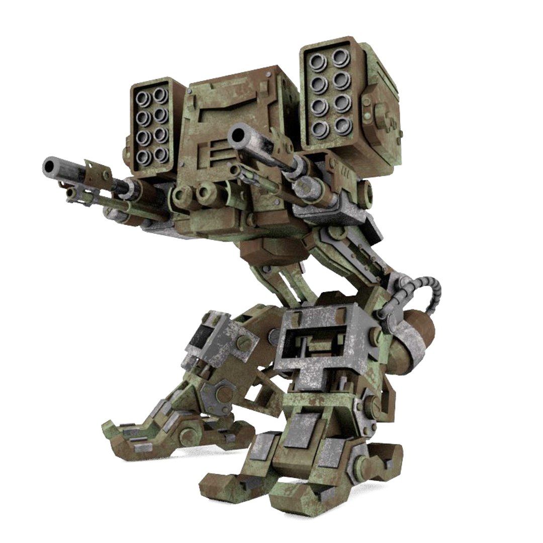 Mech Destroyer Walker 3D - TurboSquid 1557794