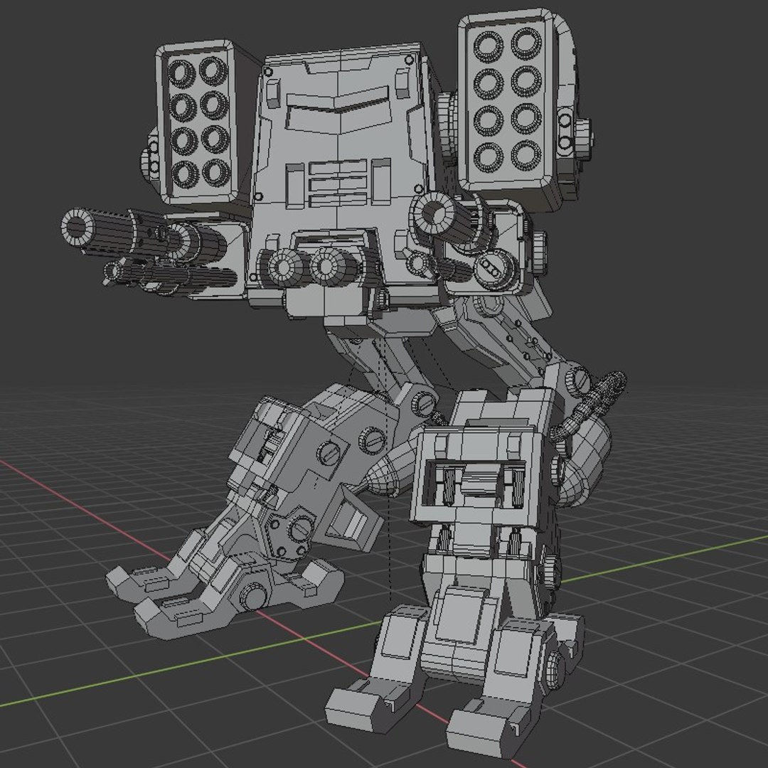 Mech Destroyer Walker 3D - TurboSquid 1557794